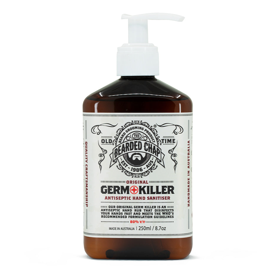 Germ Killer Antiseptic Hand Sanitiser – The Bearded Chap