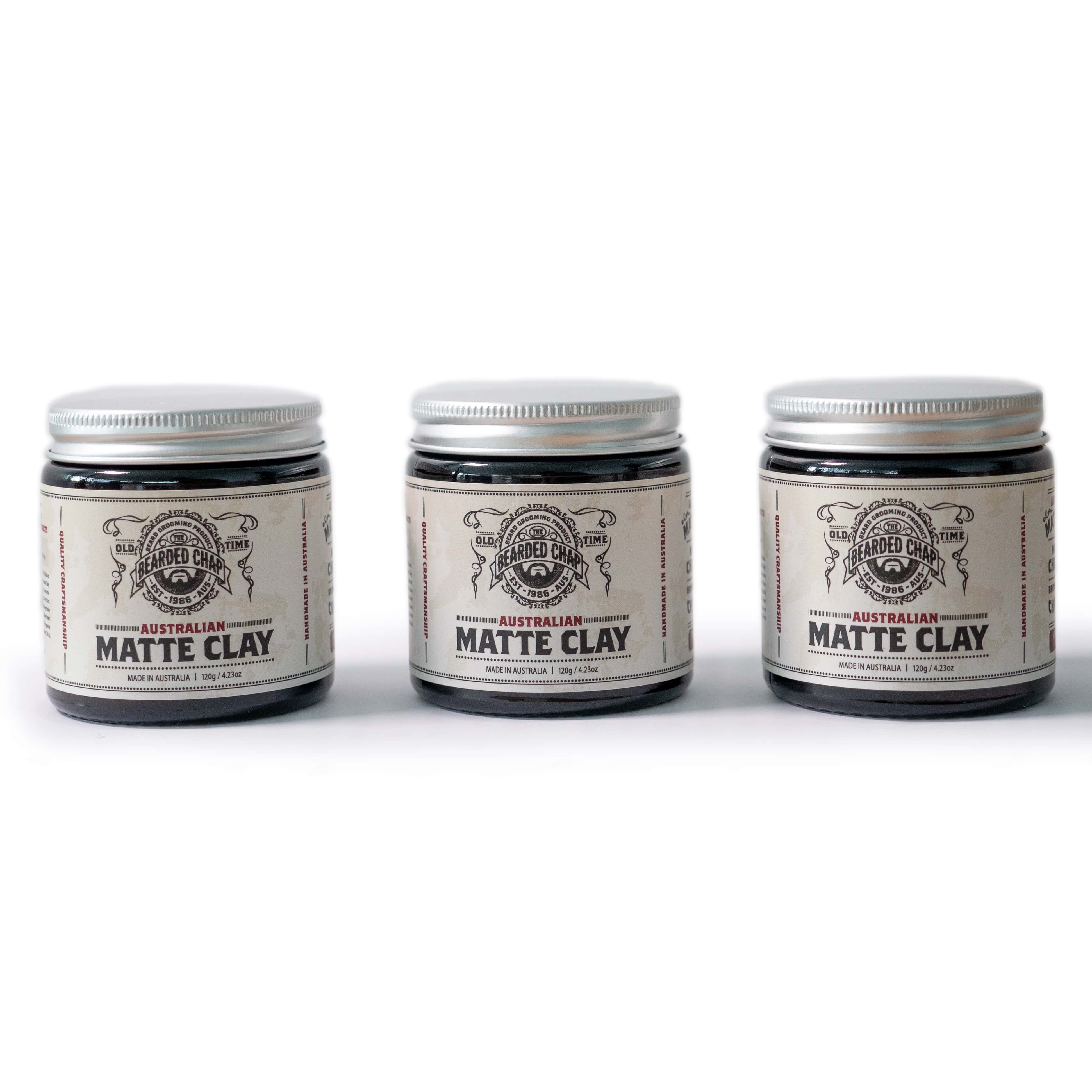 Australian Matte Hair Clay – The Bearded Chap